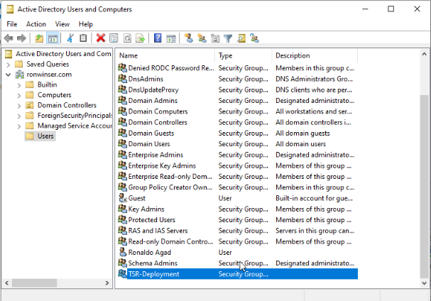 Windows Server - Deplo... | AQUILA Documentations