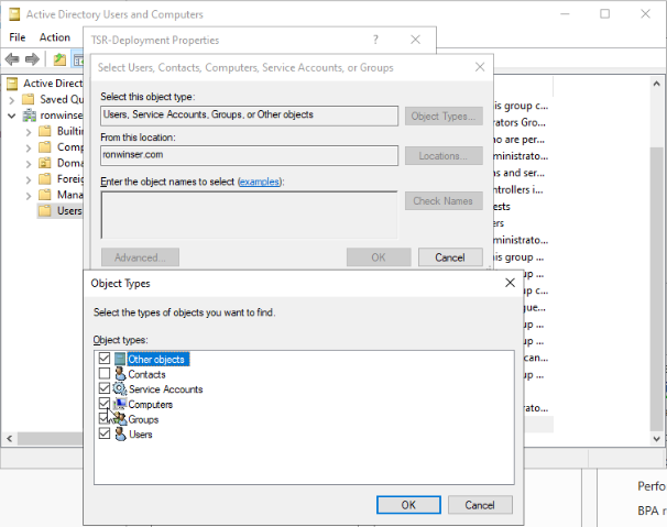 Windows Server - Deplo... | AQUILA Documentations