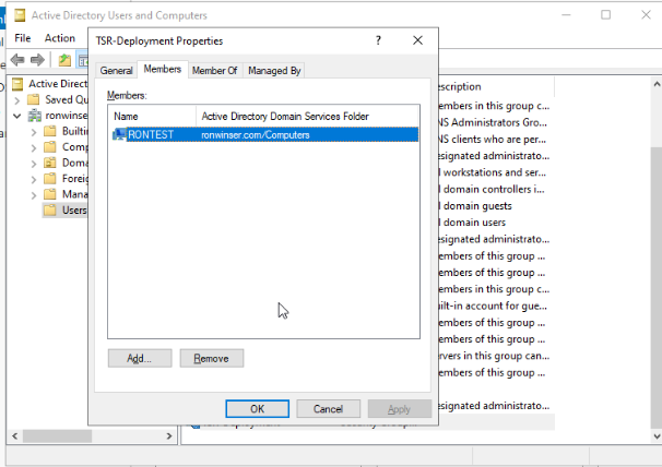 Windows Server - Deplo... | AQUILA Documentations